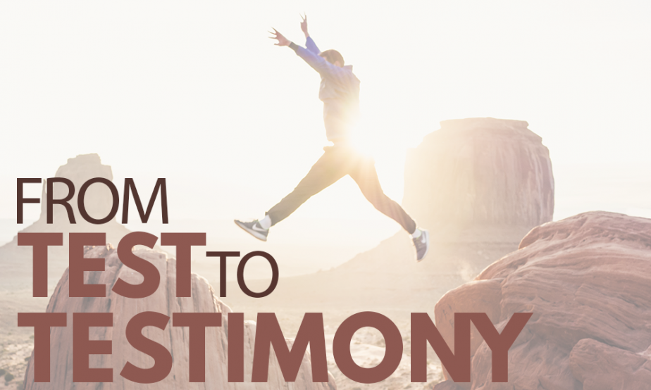 From Test to Testimony - Rhema